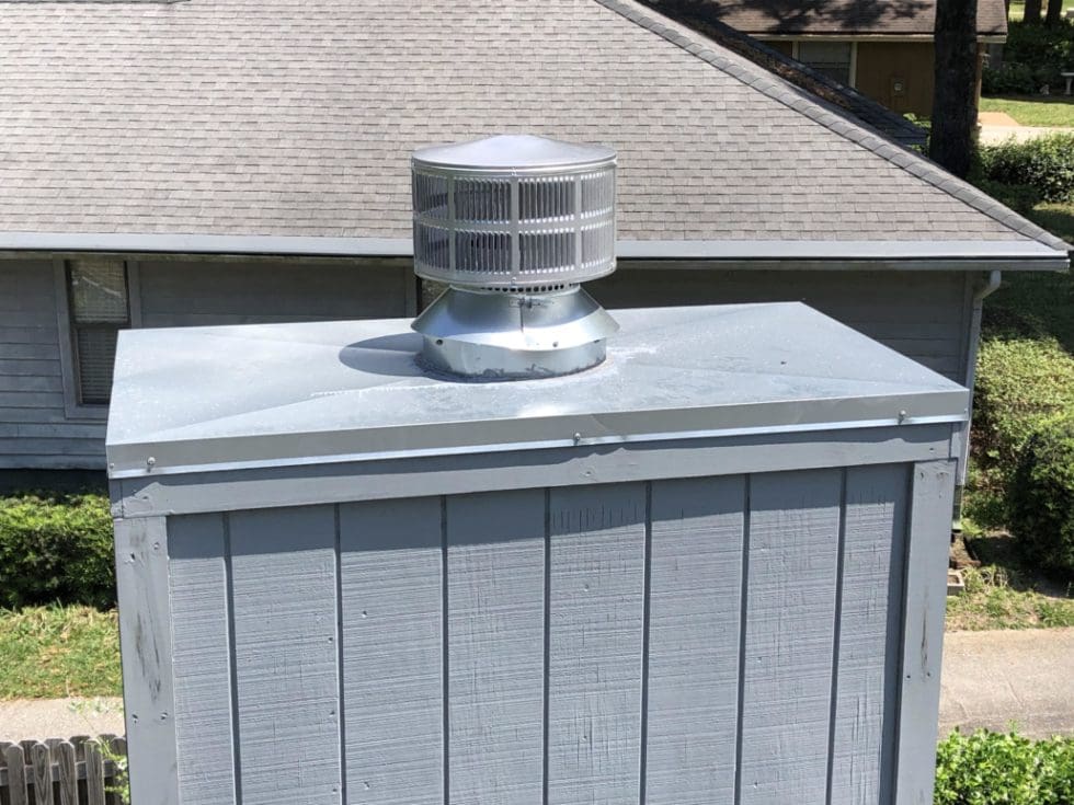 Fireplace Chimney Cap - Premier Specialty Service